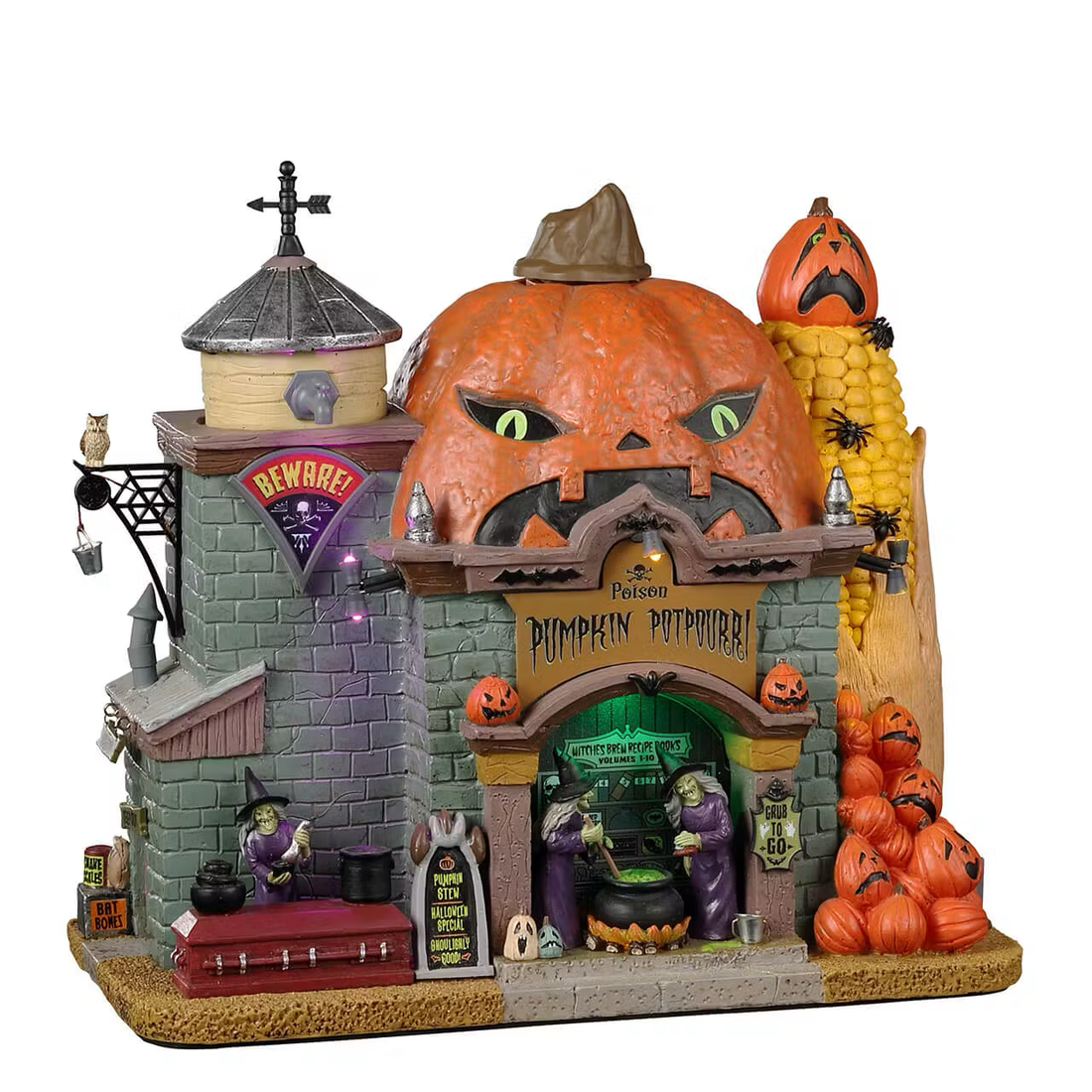 Lemax Spooky Town - Poison Pumpkin Potpourri Smoking Shop – Southwood ...